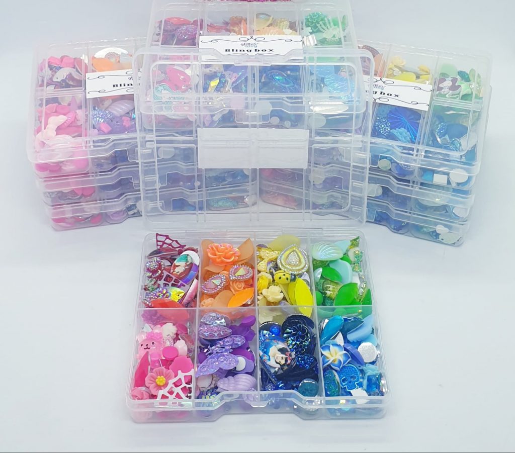 Rainbow Bling Boxes – Glitter Envy
